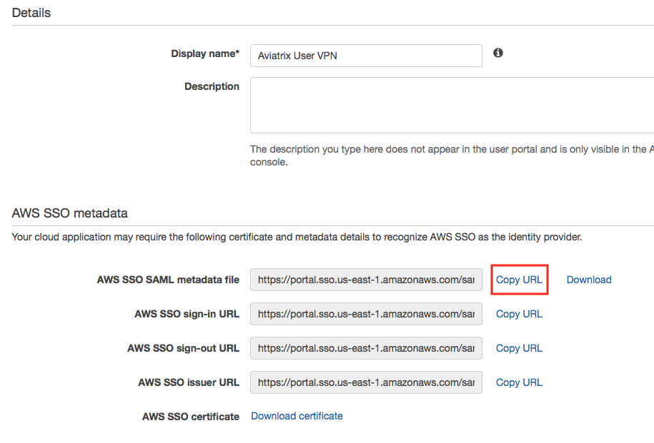 OpenVPN® with SAML Authentication on AWS SSO IdP :: Documentation
