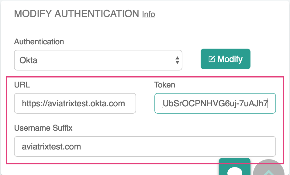 Okta Authentication with Okta API Token :: Documentation