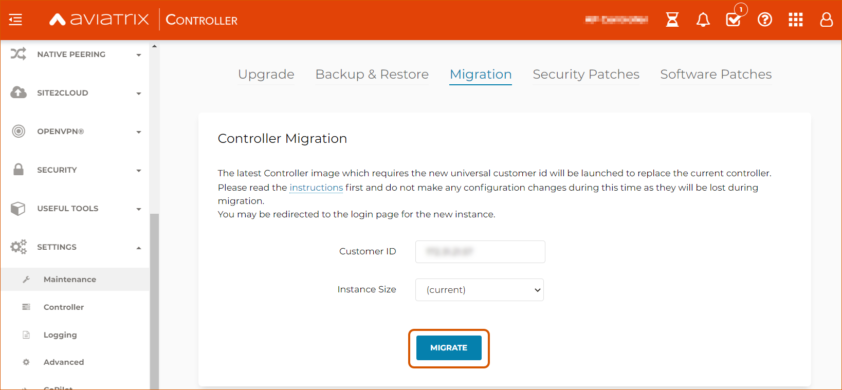 Migrating Your Aviatrix Controller :: Documentation